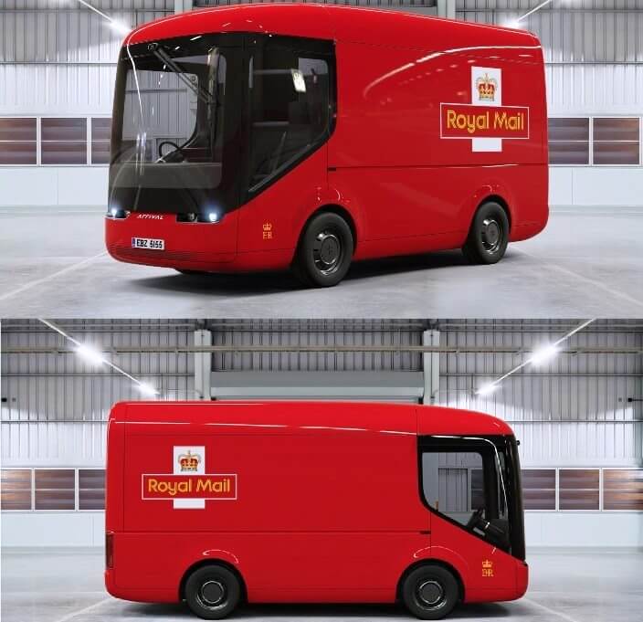 La compañía Royal Mail está probando camionetas eléctricas en Londres