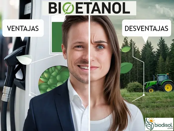 VENTAJAS y DESVENTAJAS del Bioetanol o Bioalcohol